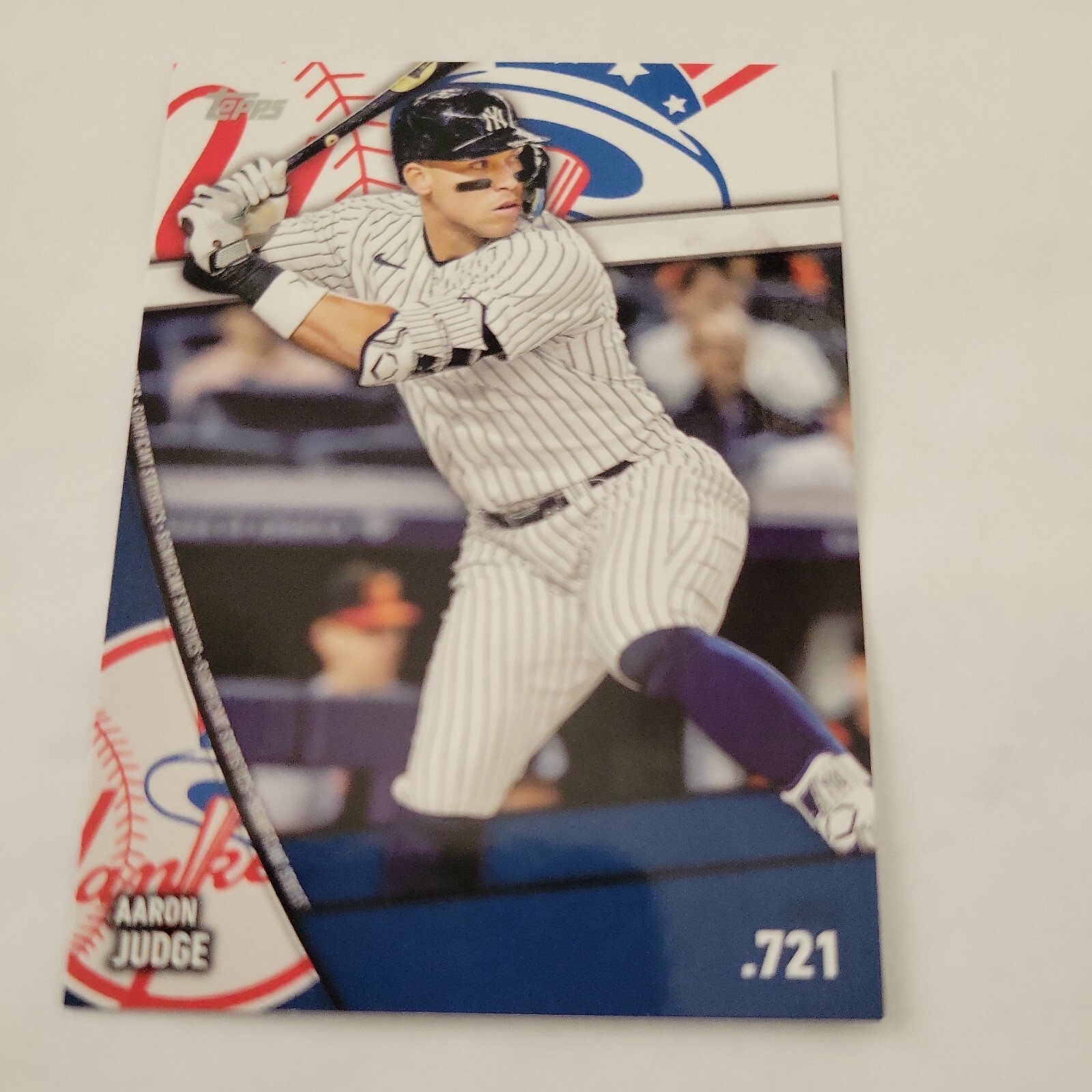 2024 Series 2 Significant Statistics #SS-8 Aaron Judge New York Yankees ...