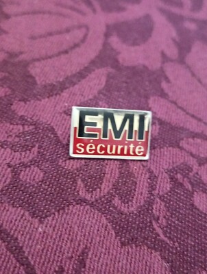 Pin's Pins Pin Enamel 18 Société "EMI sécurité" | eBay