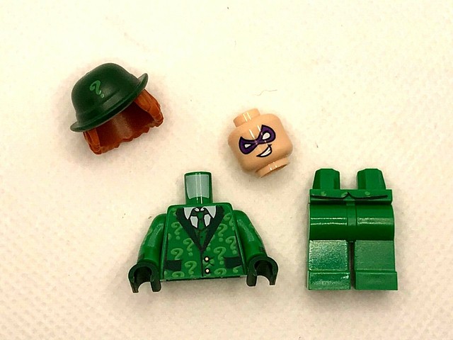 NEW LEGO SH334 THE RIDDLER MINIFIGURE from Batman: The Riddler Riddle ...