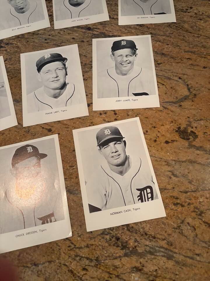 1964 Detroit Tigers Sports Service Set 8/12 w/Original Envelope | eBay