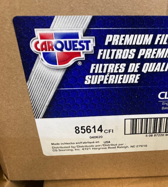 CARQUEST 85614 Hydraulic Oil Filter Replaces 51614 P11828 Lfh22027 ...
