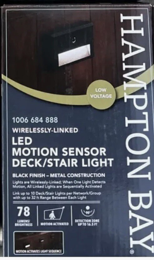 Hampton Bay Sensor Lights
