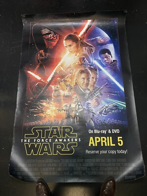 Star Wars The Force Awakens FYE Poster Retail Vinyl 6Ft X 4ft | eBay