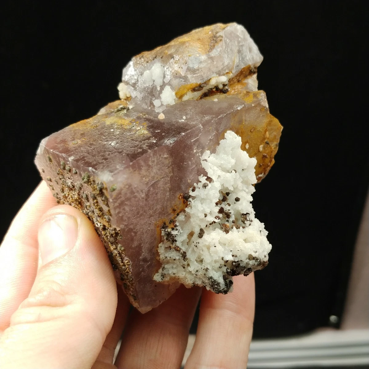 Pink Fluorite Rock