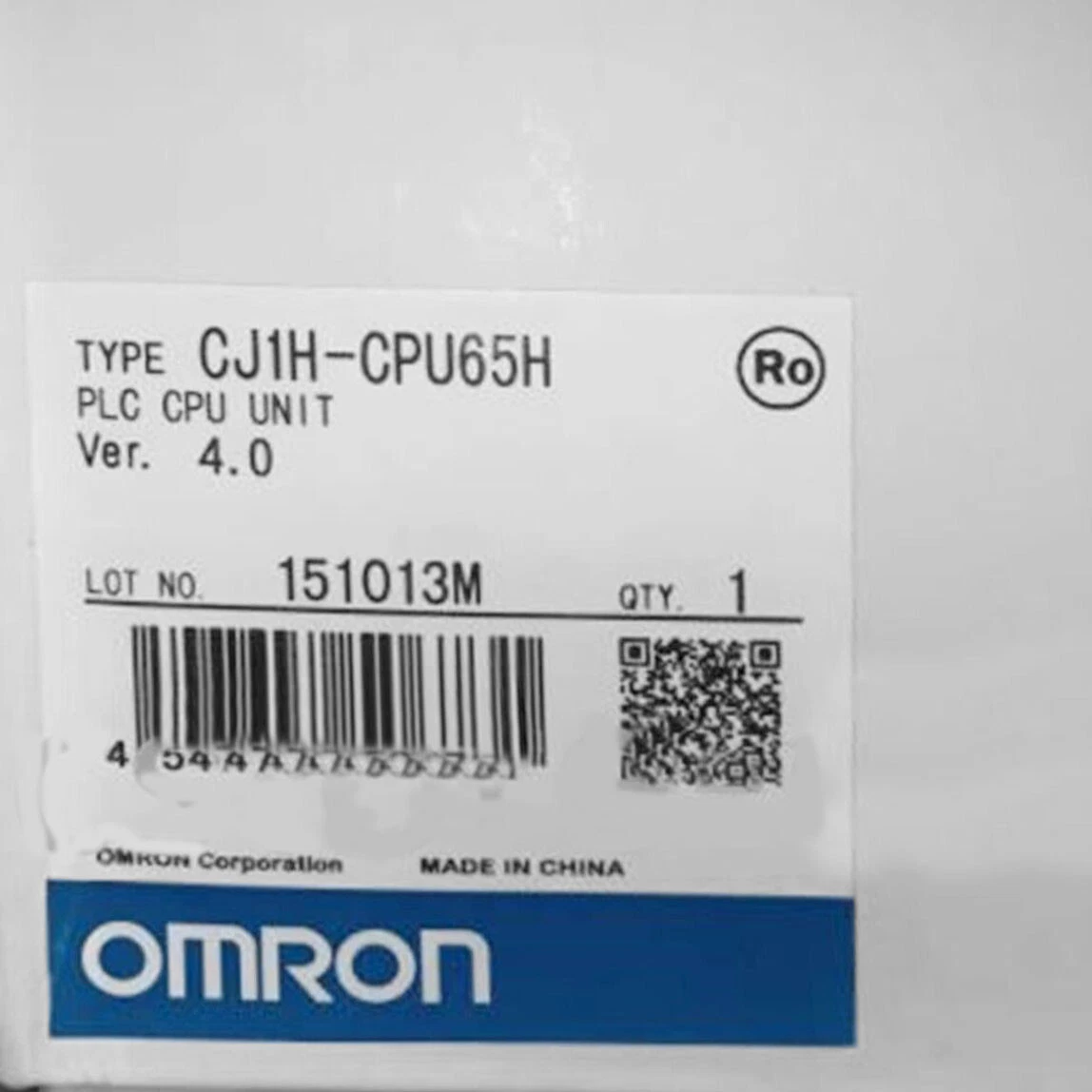 1PC New Omron CJ1H-CPU65H Unit Expedited Shipping CJ1HCPU65H | eBay