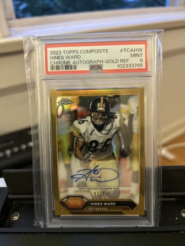 2023 Topps Composite Hines Ward Autograph Gold Ref | eBay
