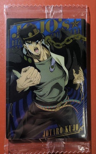 JoJo's Bizarre Adventure Stardust Crusaders Jotaro Kujo Card No.01 Used ...