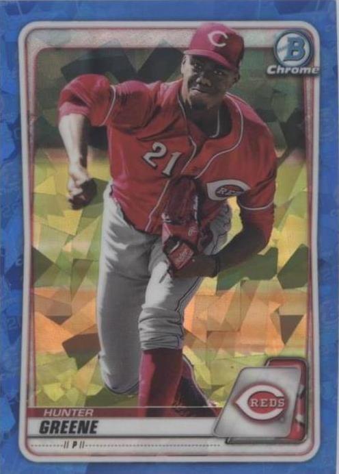 2020 Bowman Chrome Sapphire Edition - Hunter Greene #BCP-47 (RC) for ...