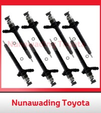 Set of 8 OEM Genuine Toyota Landcruiser Injector 23670-59018 Vdj79 ...
