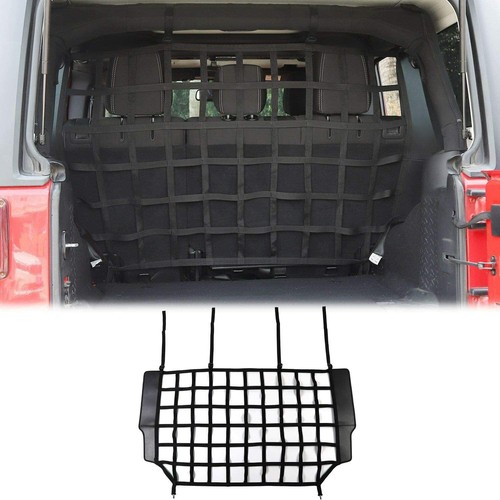 Car Trunk Isolation Net Cargo Net Backseat for 4-Door Jeep Wrangler JK ...