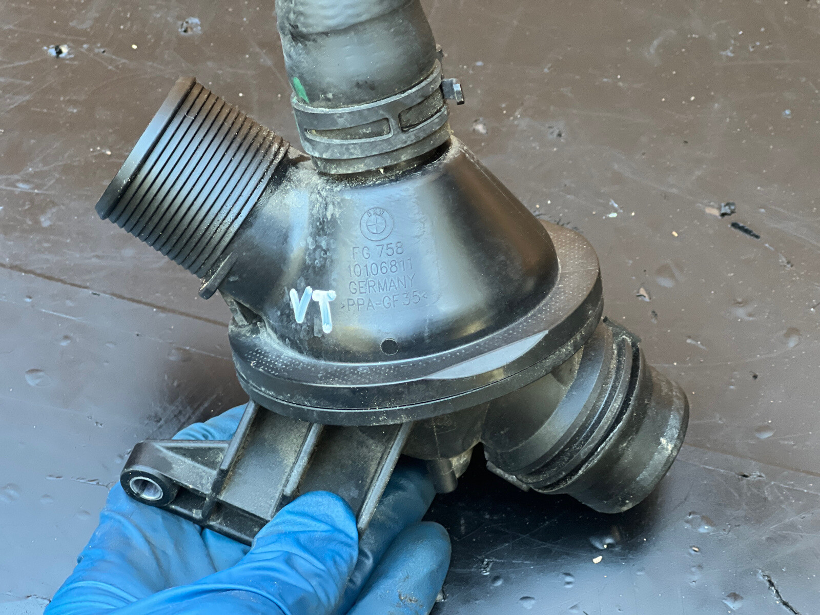 ⭐️ 2012-2016 BMW 328i F30 ENGINE COOLANT WATER HOSE 7603514 OEM | eBay