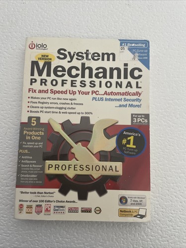 Hilo System Mechanic Professional Software for 7 Vista XP 2000 Notebook ...