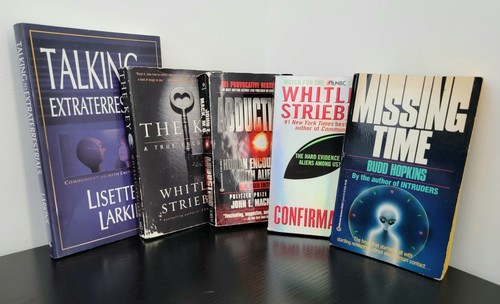 Alien UFO Books Lot - John Mack Abduction Budd Hopkins Missing Time ...