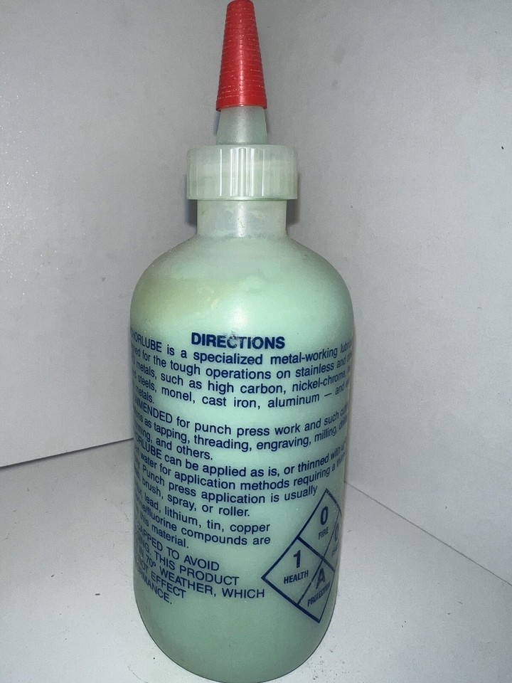 G-771 Anchorlube 8oz All-Purpose Metalworking Cutting Lubricant Water ...