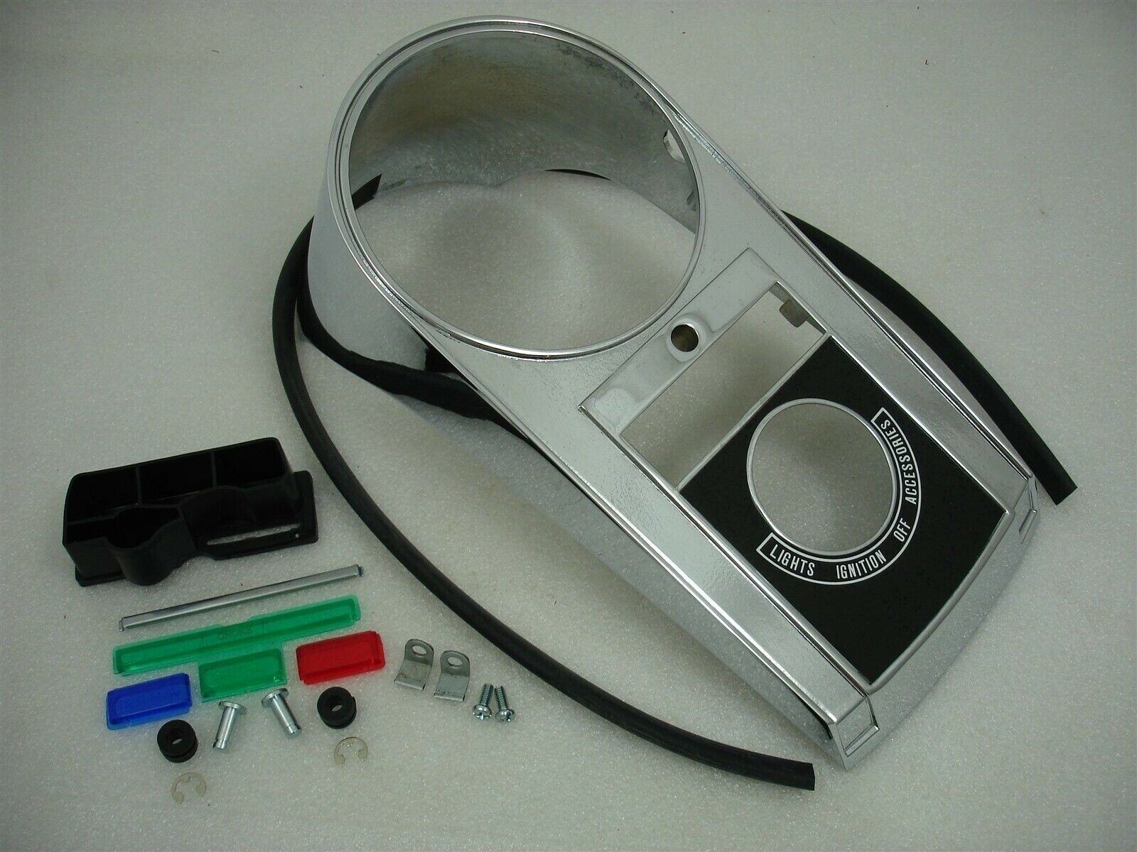 DASH SPEEDOMETER HARLEY FATBOB TANK FLH FXWG FXST LENSES DIE CAST METAL ...