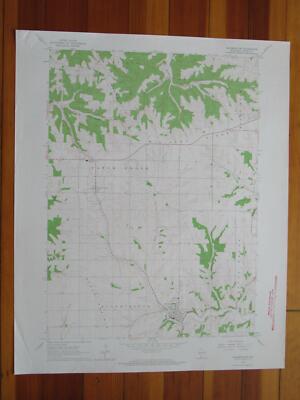 Bloomington Wisconsin 1964 Original Vintage USGS Topo Map | eBay