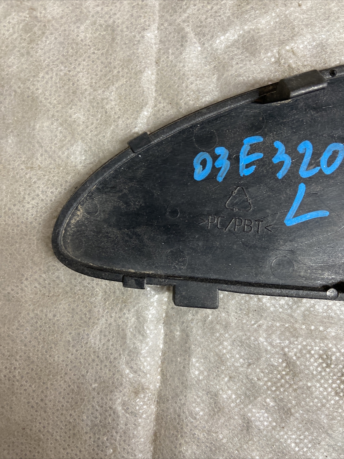 03 Mercedes Benz E320 Front Left Bumper Grill Cover OEM 2118850253 | eBay