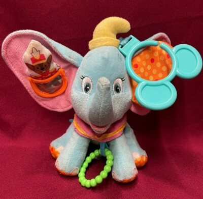 Disney Baby Dumbo On the Go Plush Rattle | eBay