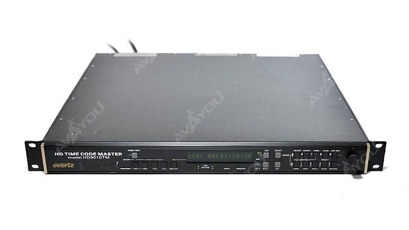 Evertz HD9010TM HD Time Code Master Reader Generator System LTC ATC 2x ...