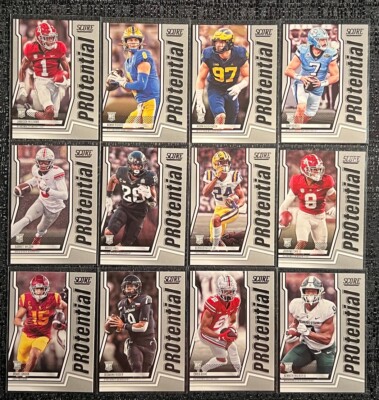 2022 Panini Score PROTENTIAL Insert Complete Your Set You Pick Rookie ...