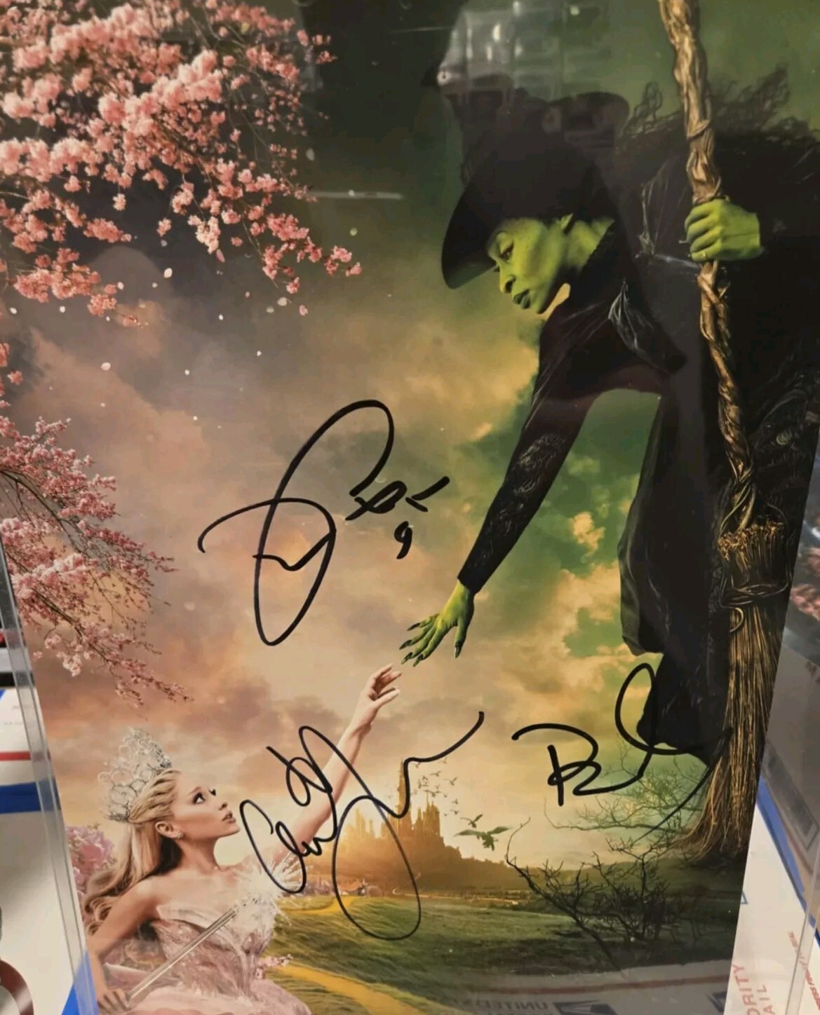 Ariana Grande Cynthia Erivo Signed 11x17 Photo Wicked Autograph ...