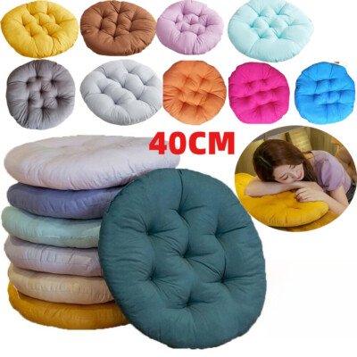 Esszimmerstuhl Rund Sitz Pads Dick Booster Kissen Plain Garten Terrasse ...