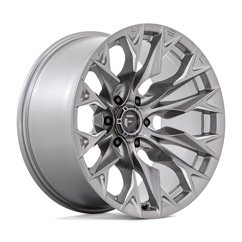 FUEL D806 Flame 6 Rim 20X9 6X139.7 Offset 1 Platinum (Quantity of 4) | eBay