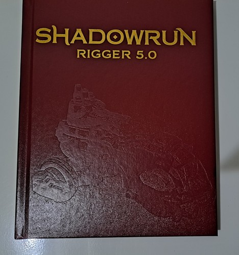 Shadowrun 5e Rigger 5.0 Limited Edition Hardcover Catalyst Game Labs ...