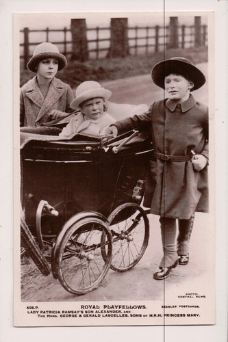 Vintage Postcard Royal Cousins George & Hubert Lascelles Alexander ...