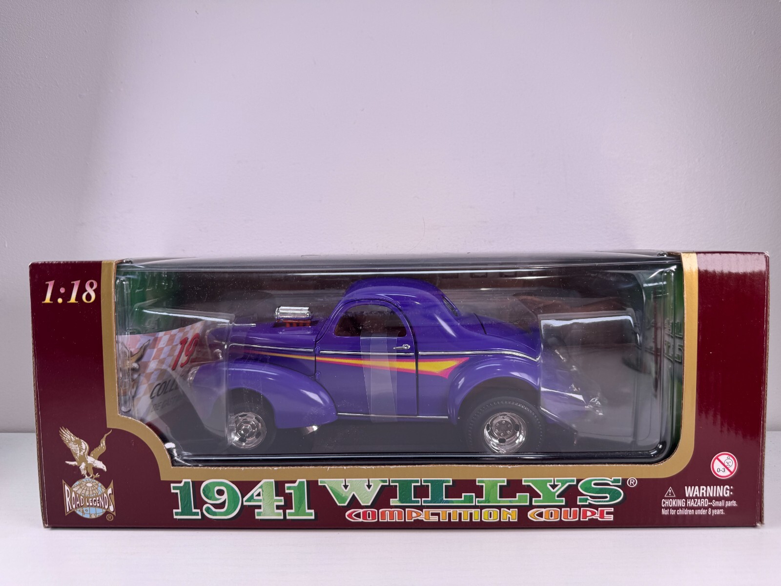 Road Legends 1941 Willy's Competition Coupe 1/18 Scale Diecast New In ...