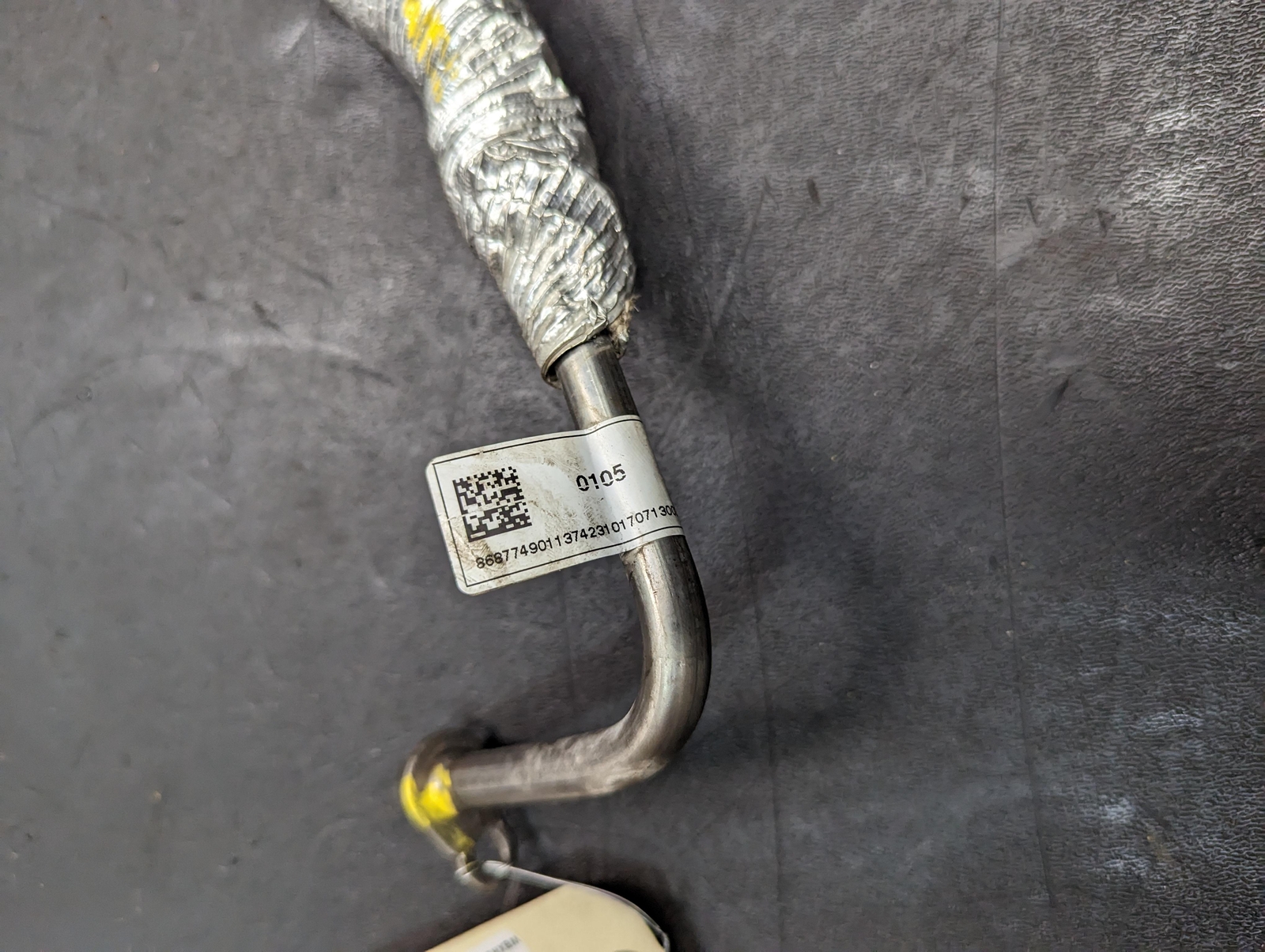 Turbocharger Coolant Return Tube Pipe 2018 BMW X1 11538687745 2016 2017 ...