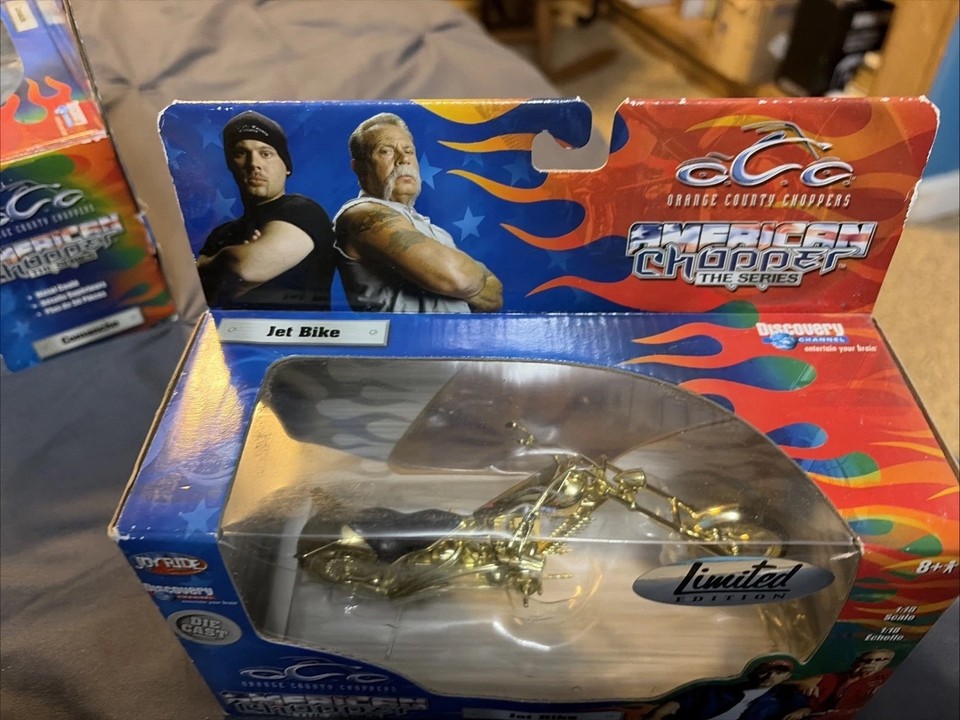 Orange County Choppers American Chopper 1:18 Jet Bike Limited Edition ...