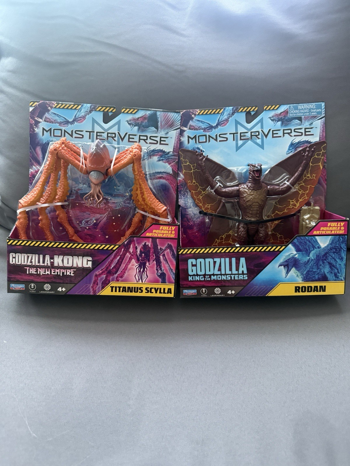 Monsterverse Godzilla x Kong TITANUS SCYLLA & King of Monsters RODAN ...