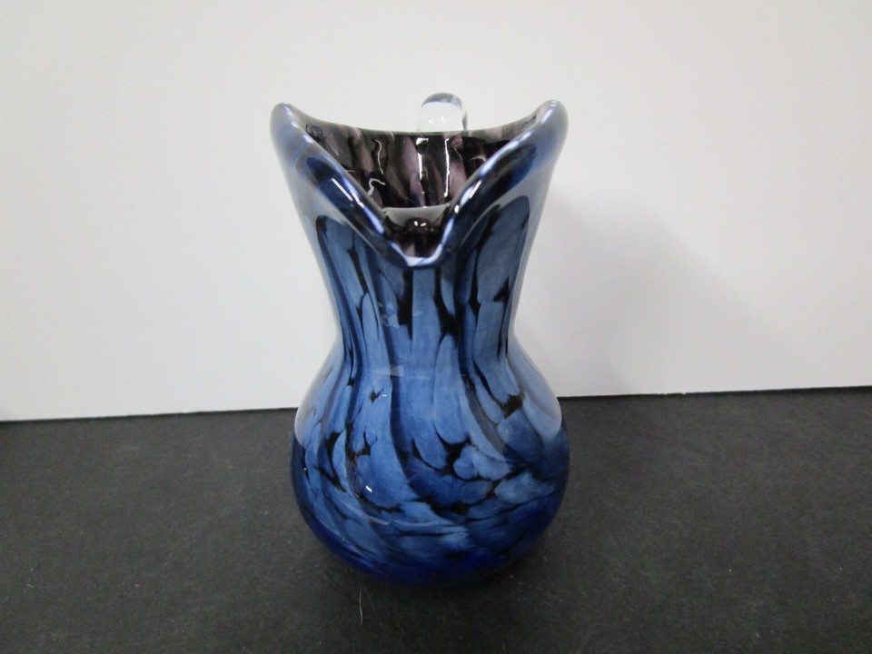 Vintage Mtarfa Valletta Art Glass Pitcher MALTA | eBay