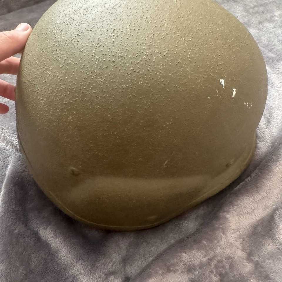 US Military UNICOR PASGT Army Combat Helmet Made W/Kevlar DLA 100-87-F ...