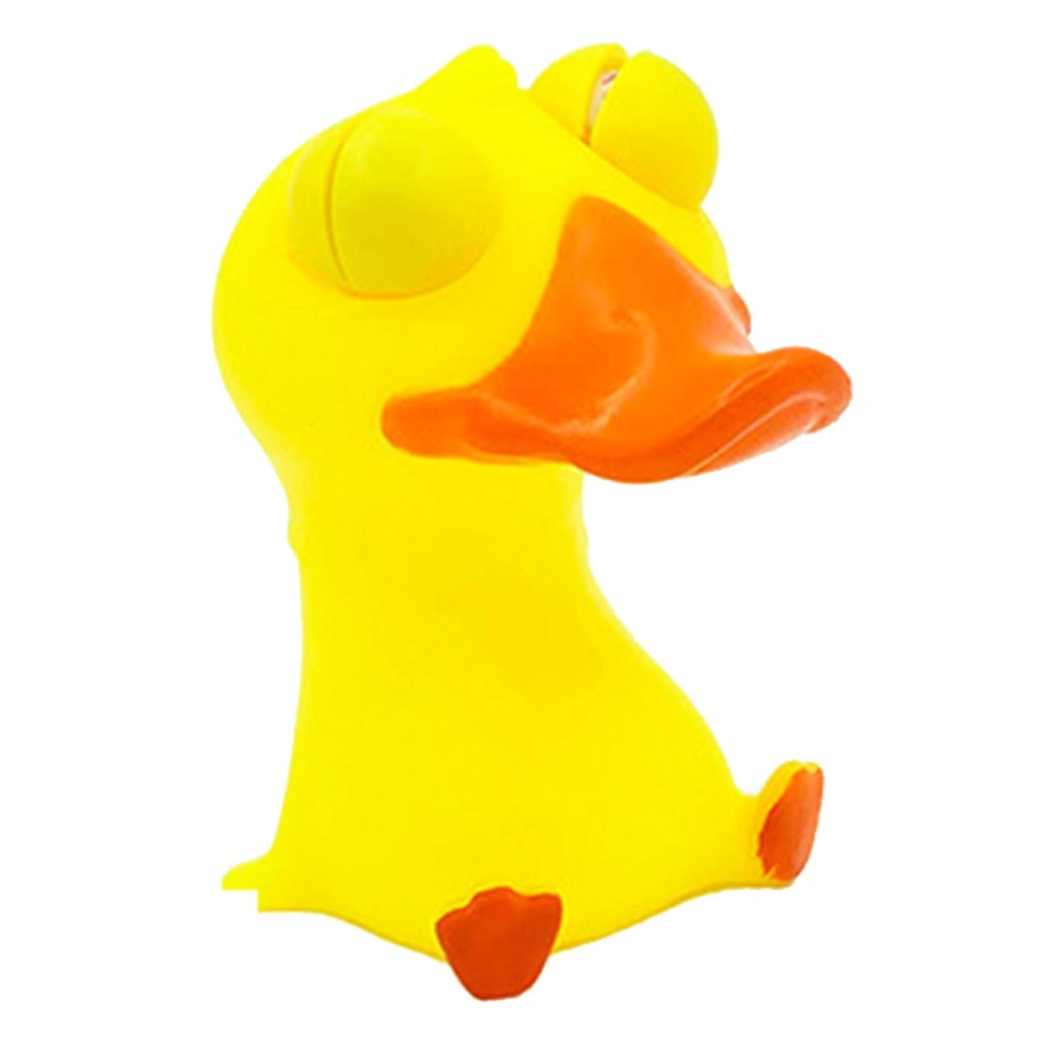 Funny Stress Reliever Squeeze Toy Boost Duck Pig Zombie Eye Popping ...