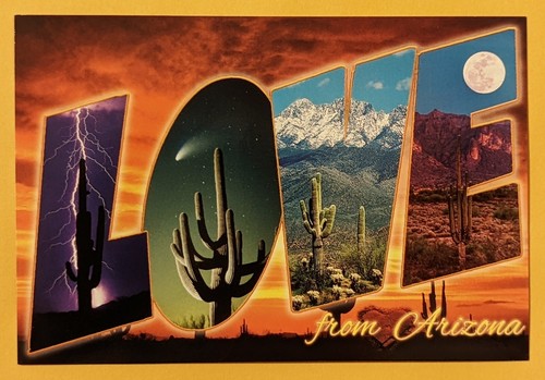 Postcard AZ: Love From Arizona | eBay