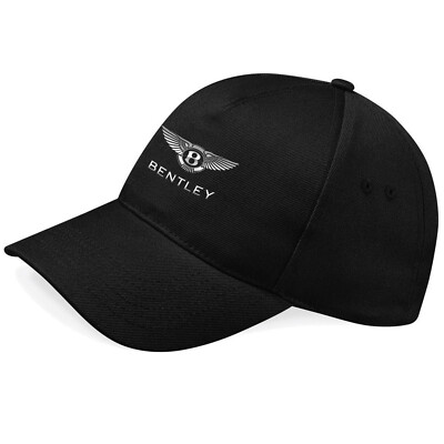 Bentley Auto Logo Schwarze Baseball Cap Baseballcap- K312 -SW | eBay