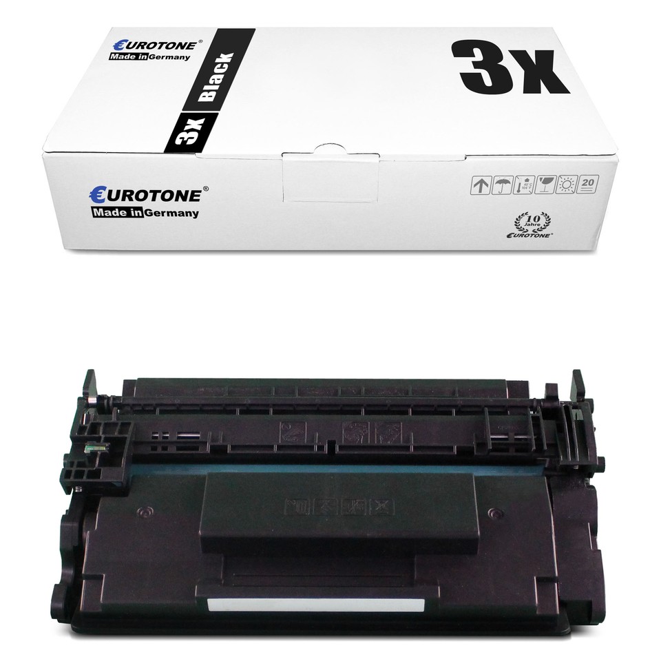 3x Toner für Canon I-SENSYS Mfc522 X Mfc525 DW Mfc525 X ca. 20.000 ...