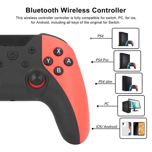 BT Wireless Controller Motion Control Remote Joystick Gamepad With ...