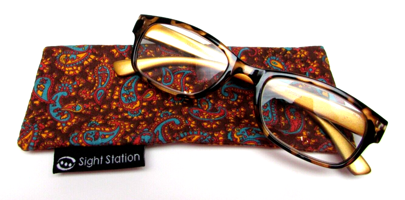 Foster Grant Sight Station HEATHER GLD/TOR Reading Glasses NEW See ...