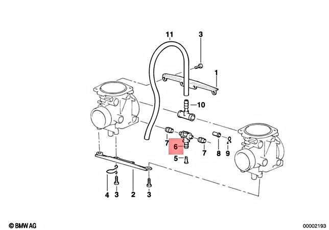 Genuine BMW E16 F 650 94 0161 97 0162 0166 Distribution Piece ...
