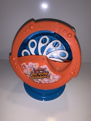 Bubble Frenzy Machine With Bubbles Super Miracle Bubbles Battery ...