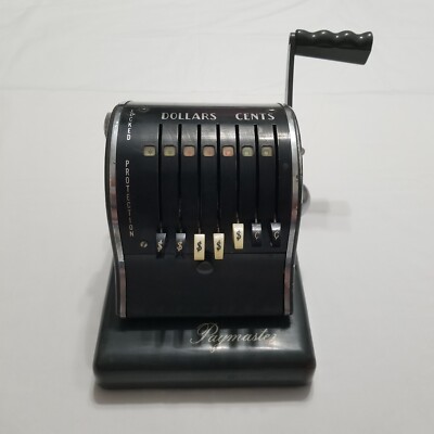 Vintage Paymaster Series S-600 Check Writer 7 Column Stamper Machine | eBay
