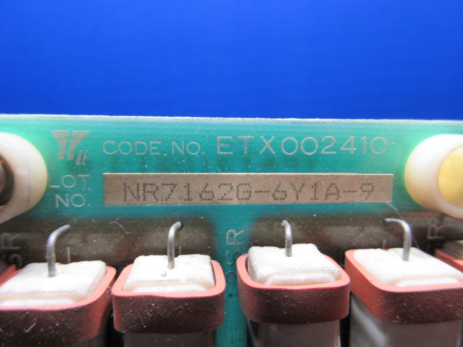 YASKAWA CIRCUIT BOARD ETX002410 NR7162G-6Y1A-9 YPAT3102-1-0 | eBay ...