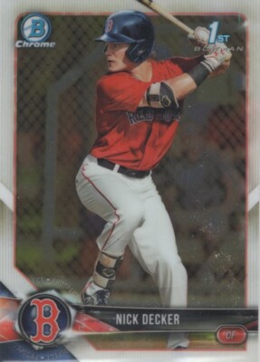 2018 Bowman Chrome Nick Decker #BDC-124 | eBay