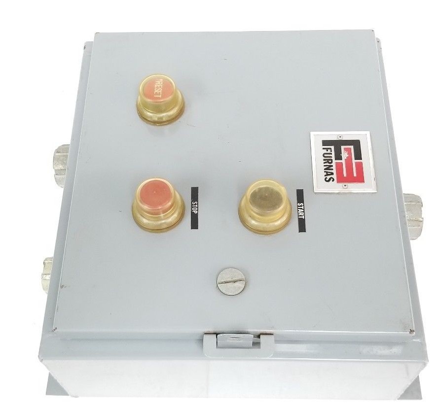 FURNAS ELECTRIC 14CF33EA-BA STARTER ASSEMBLY 14CF32AAA 18AMP, B050BTZ13 ...