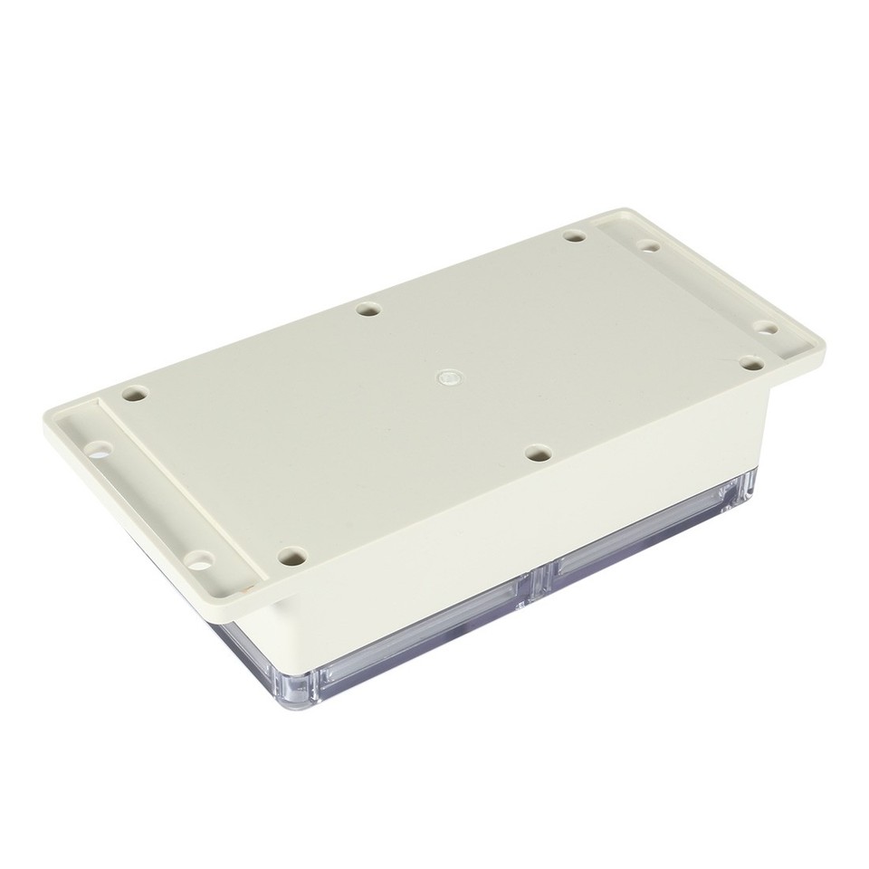 158mmx90mmx46mm ABS Junction Box Universal Project Enclosure w PC Cover ...