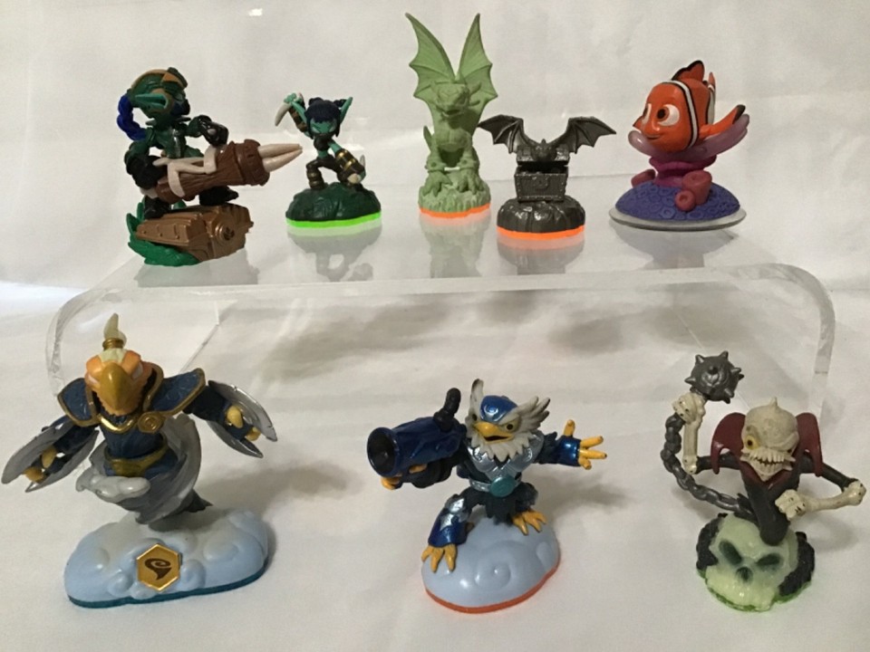 Activision skylander spyro's adventure figures, ghost roaster, cynder ...
