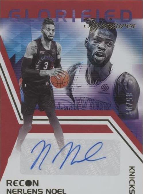 2020-21 Panini Recon - Glorified Signatures Nerlens Noel #GS-NLN Red ...